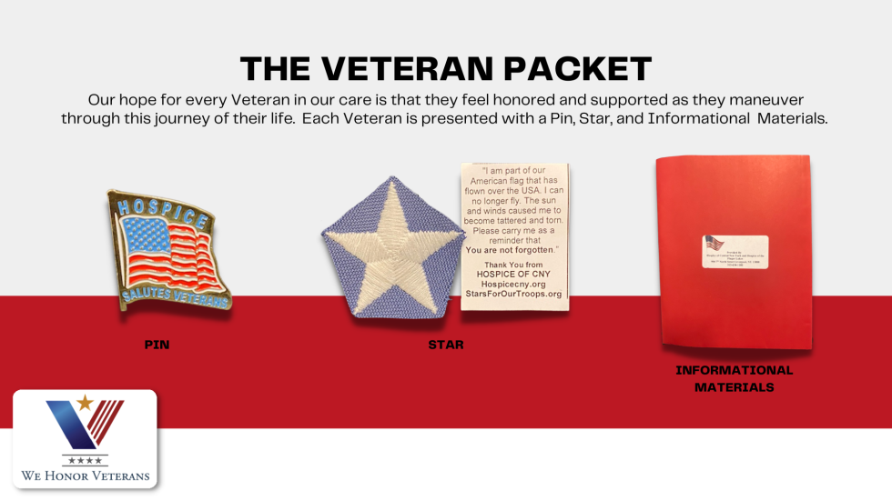 We Honor Veterans Program - Hospice of Central New York & of the Finger ...